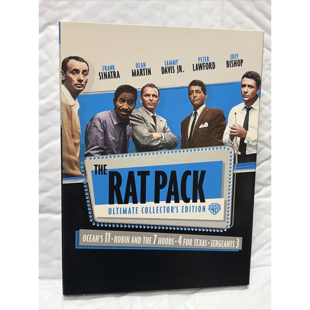 Media | The Rat Pack Ultimate Collectors Edition Dvd 4film Set Oceans ...